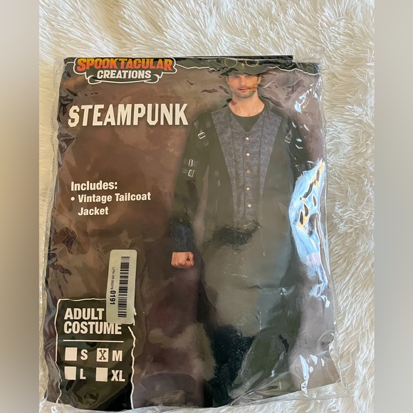 Other | Gothic Steampunk Vintage Tailcoat Victorian Adventurer Costume ...